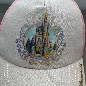 Disney | Accessories | Disneys 5th Anniversary Limited Edition Pink Hat ...